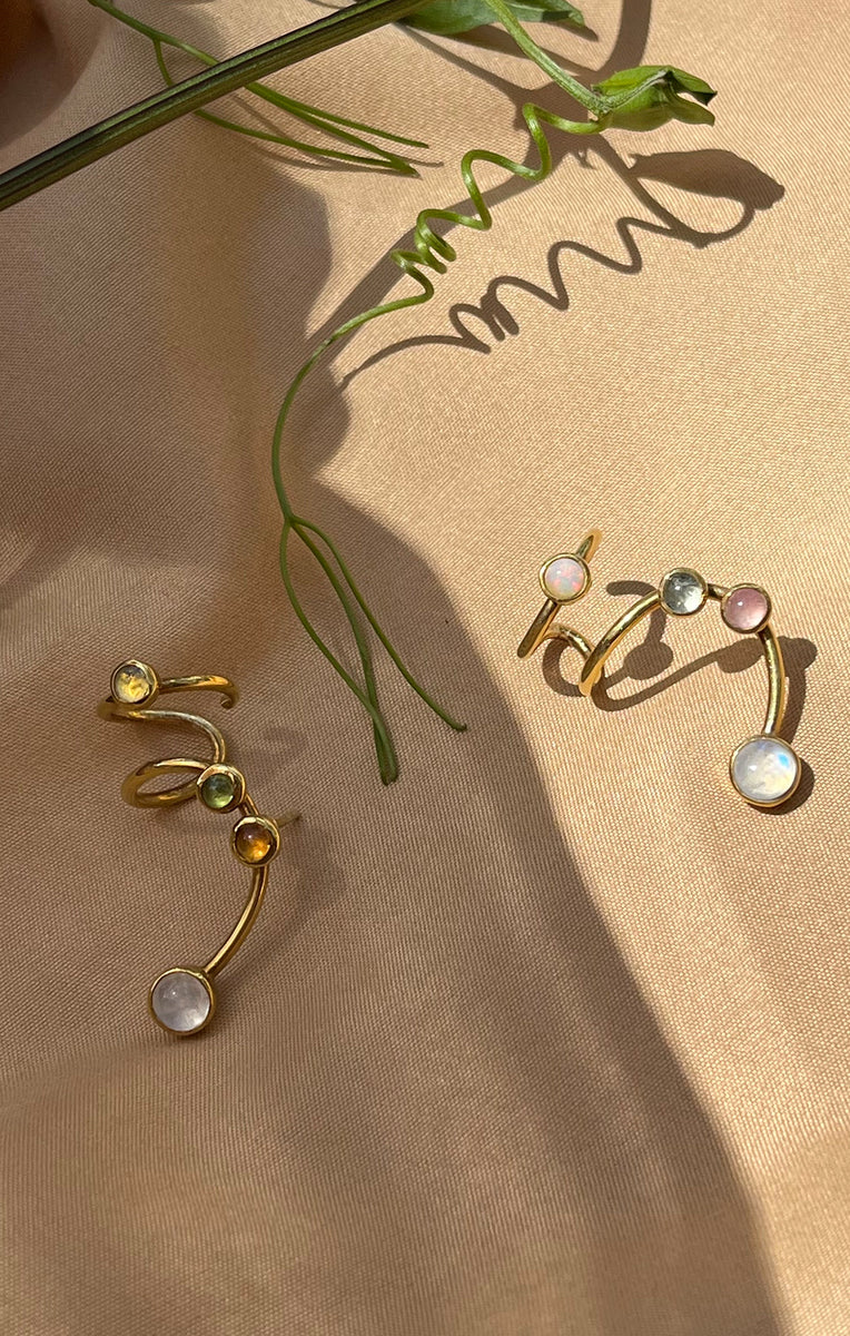 Gold Opal Vine Earcuff – VIPOP