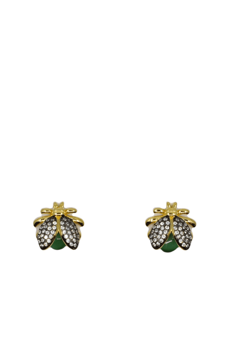 Catarina Green Crystal Studs – VIPOP
